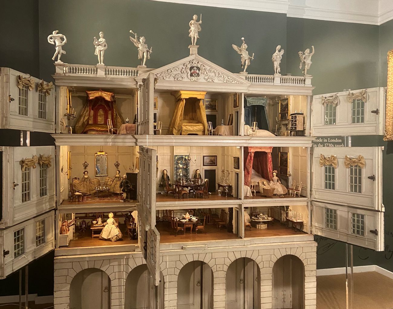 Rare 18th Century dolls' house has a new home in Kent