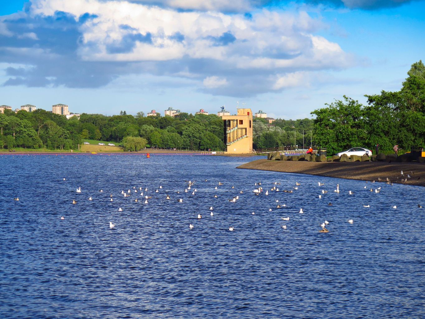 Four rescued from water at Strathclyde Park