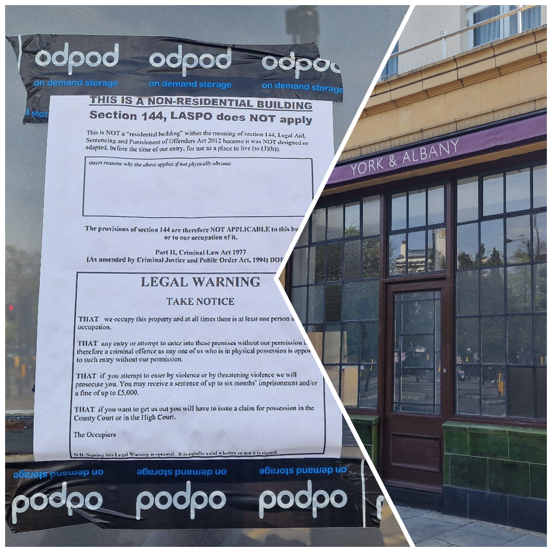 Squatters take over a £13million Gordon Ramsay pub in London | News ...