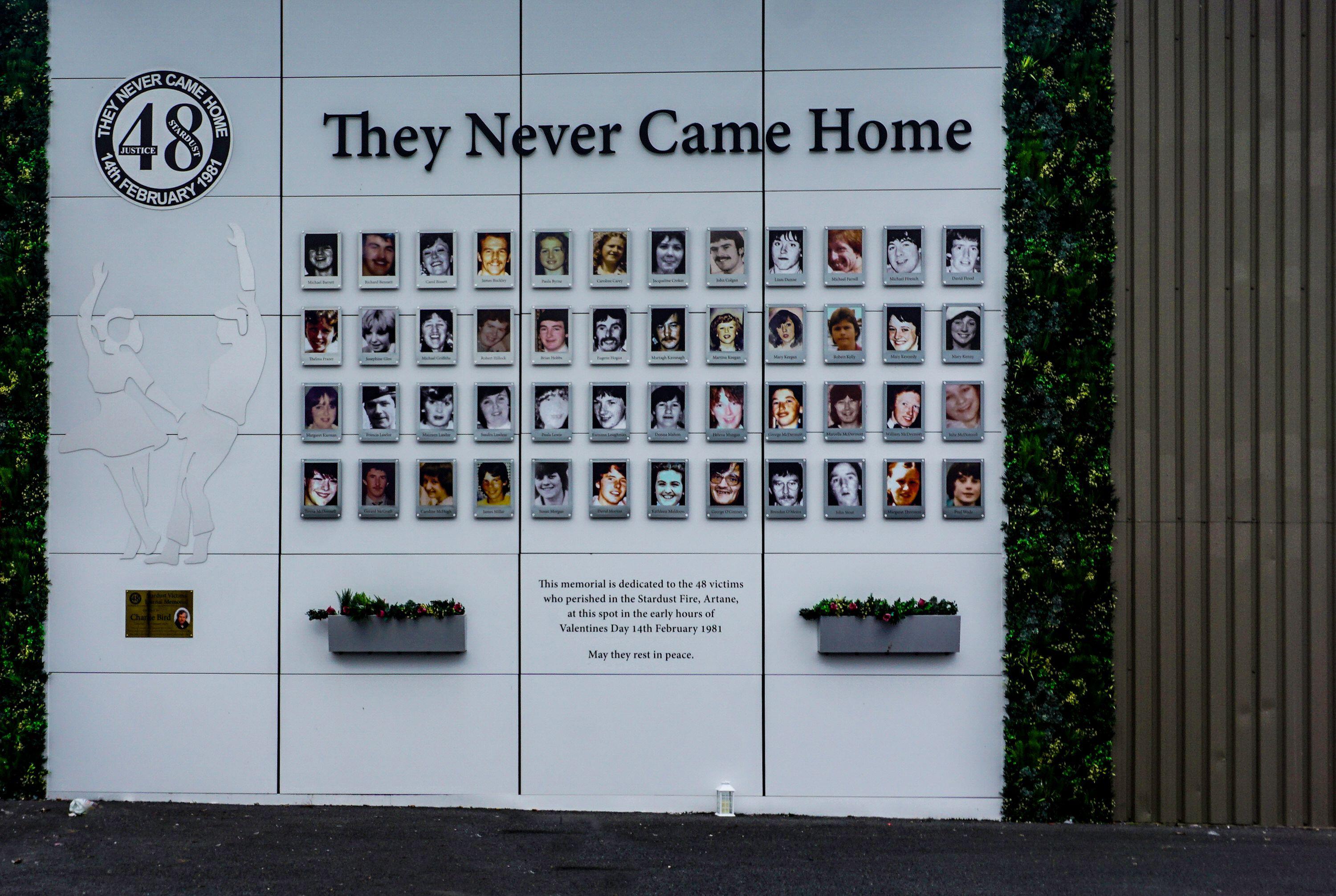 Jury returns verdict of unlawful killing in Stardust fire disaster