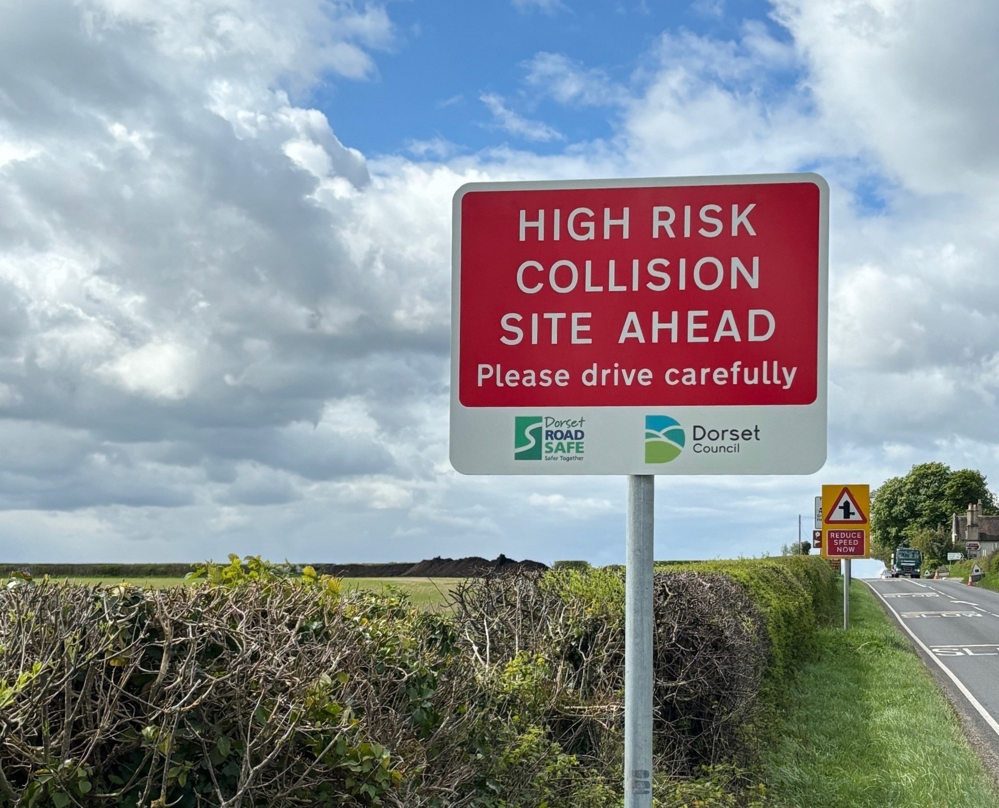 New road signs warn of Dorset collision hotspots