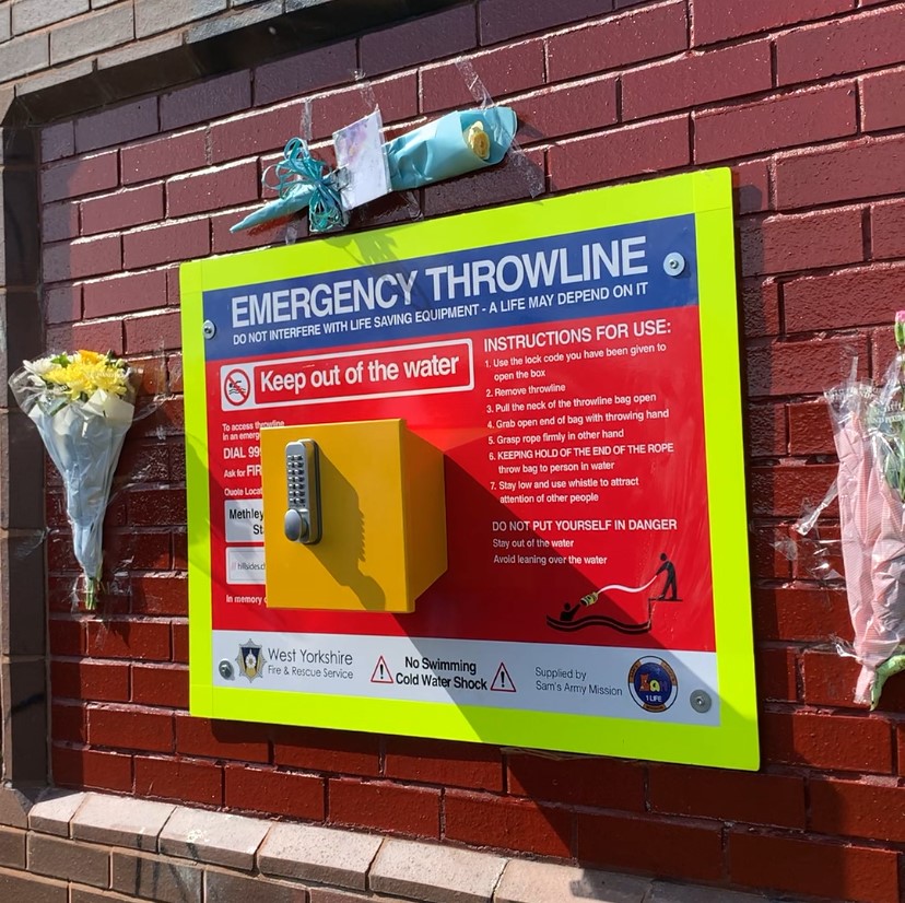 Family of 16-year-old drowning victim unveil safety throwline | News ...