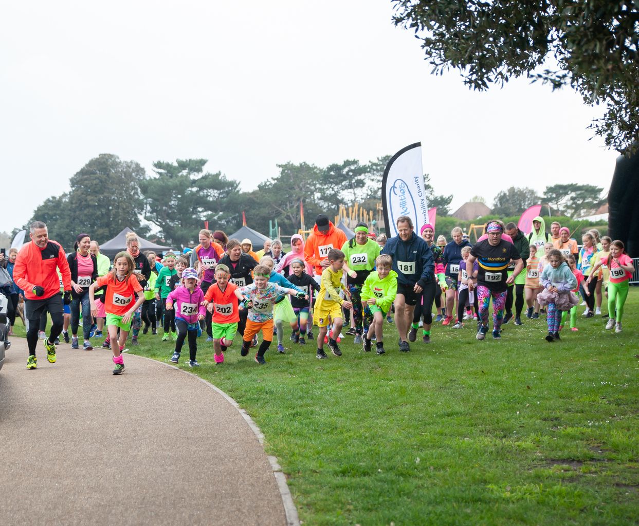 A colourful run for a Dorset charity | News - Greatest Hits Radio
