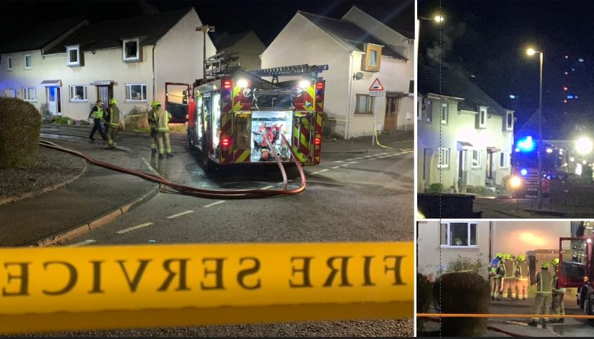 'Praying all are okay!' Neighbours react to fire at home in Selkirk ...