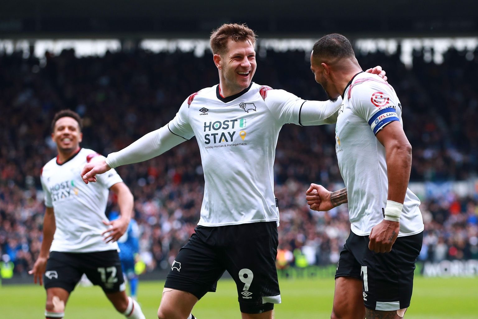 Derby County promoted back to Championship after victory over Carlisle