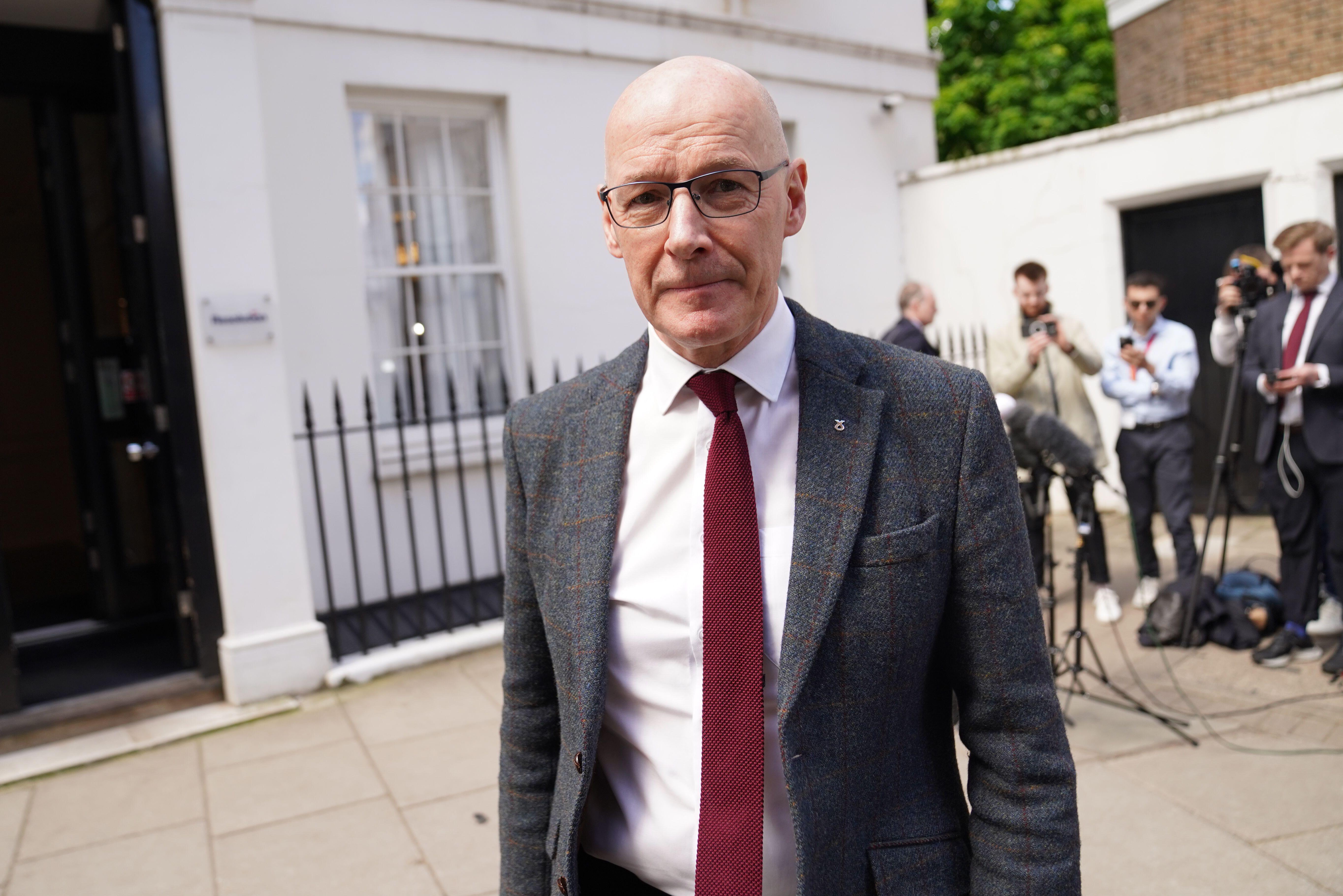 John Swinney considering bid to replace Humza Yousaf as SNP leader