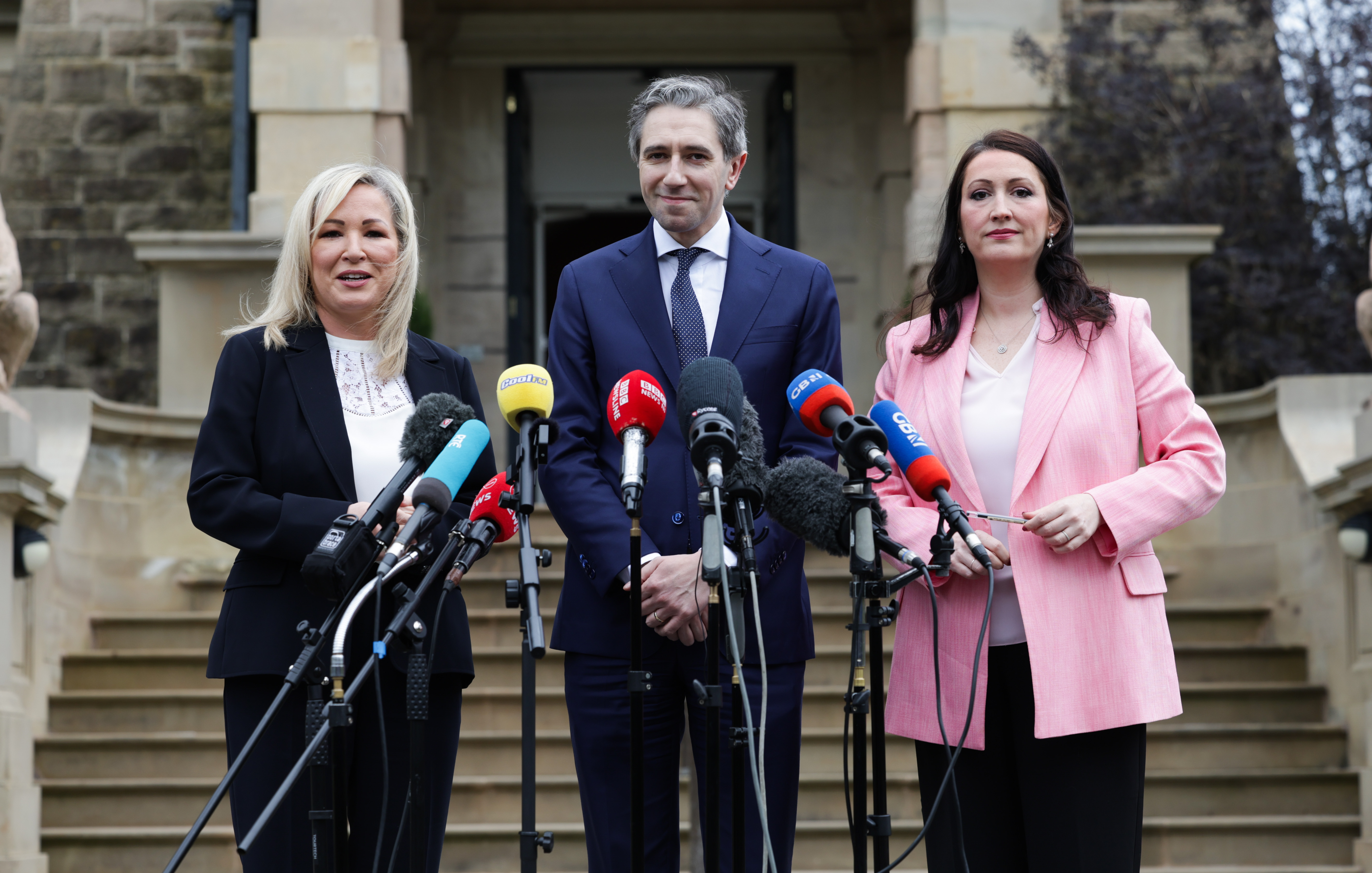 The Taoiseach has praised Stormont restoration during first visit