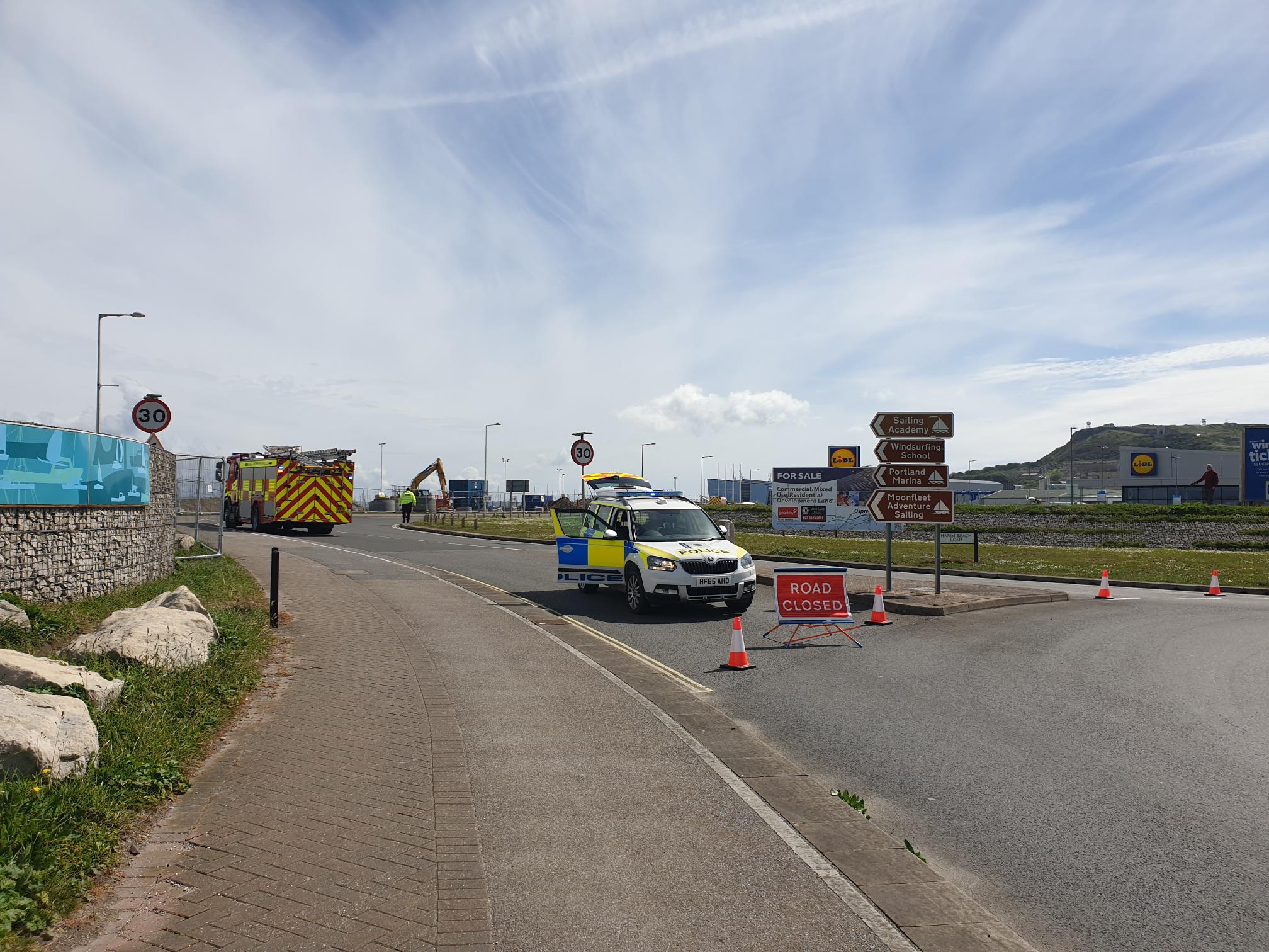 Gas leak closes Portland road and supermarket
