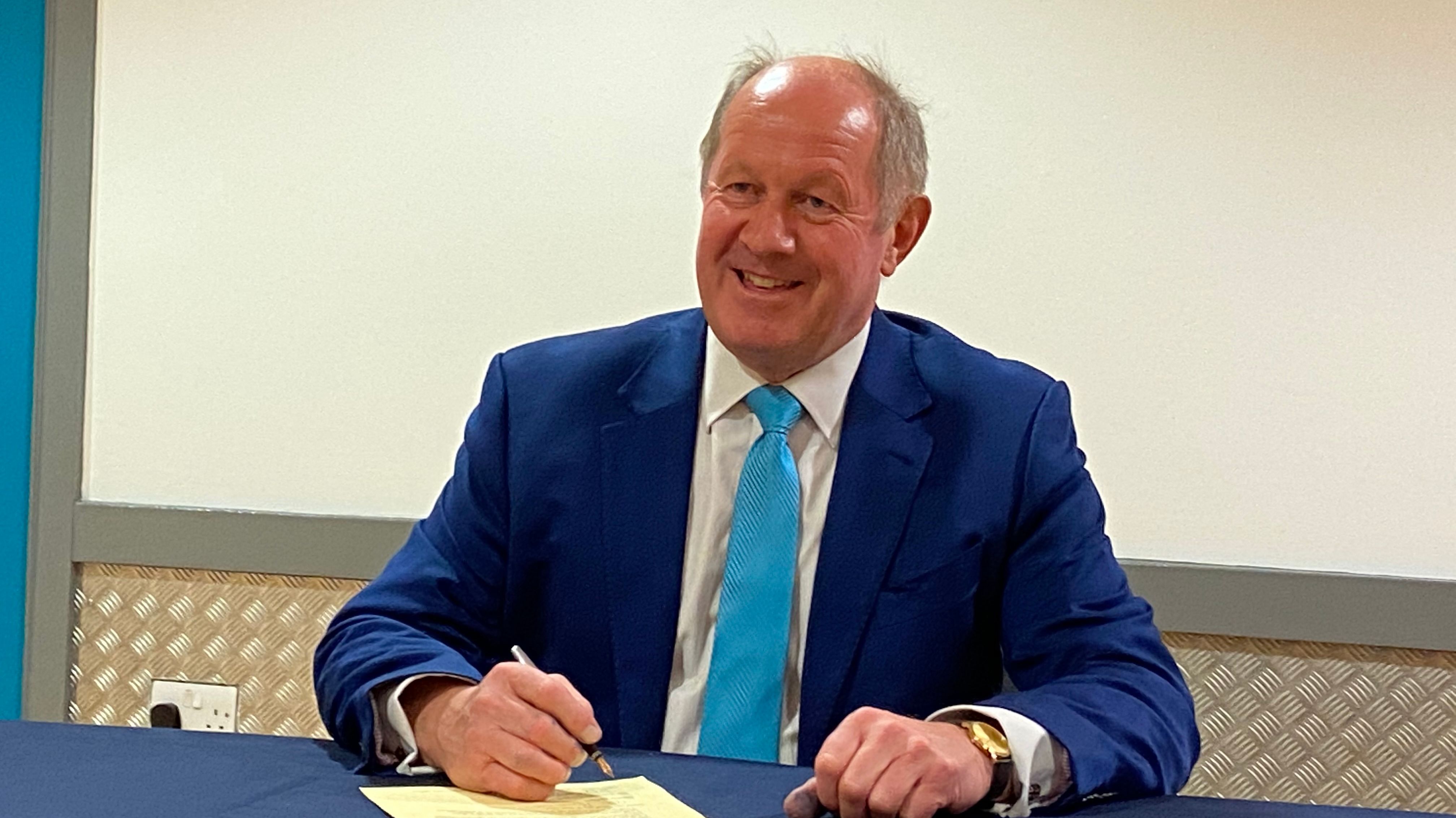 Tim Passmore re-elected as Suffolk's Police and Crime Commissioner