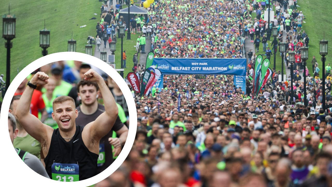 Highlights from the 2024 Moy Park Belfast City Marathon