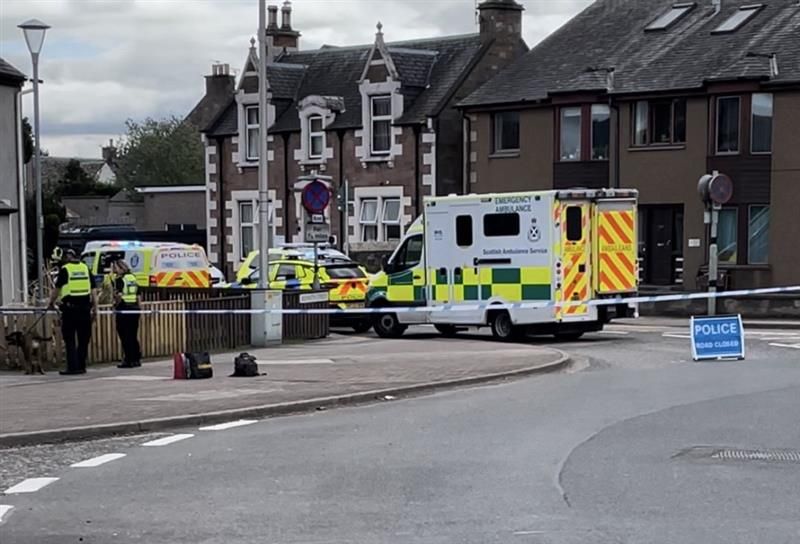 Armed officers involved in Inverness city centre incident