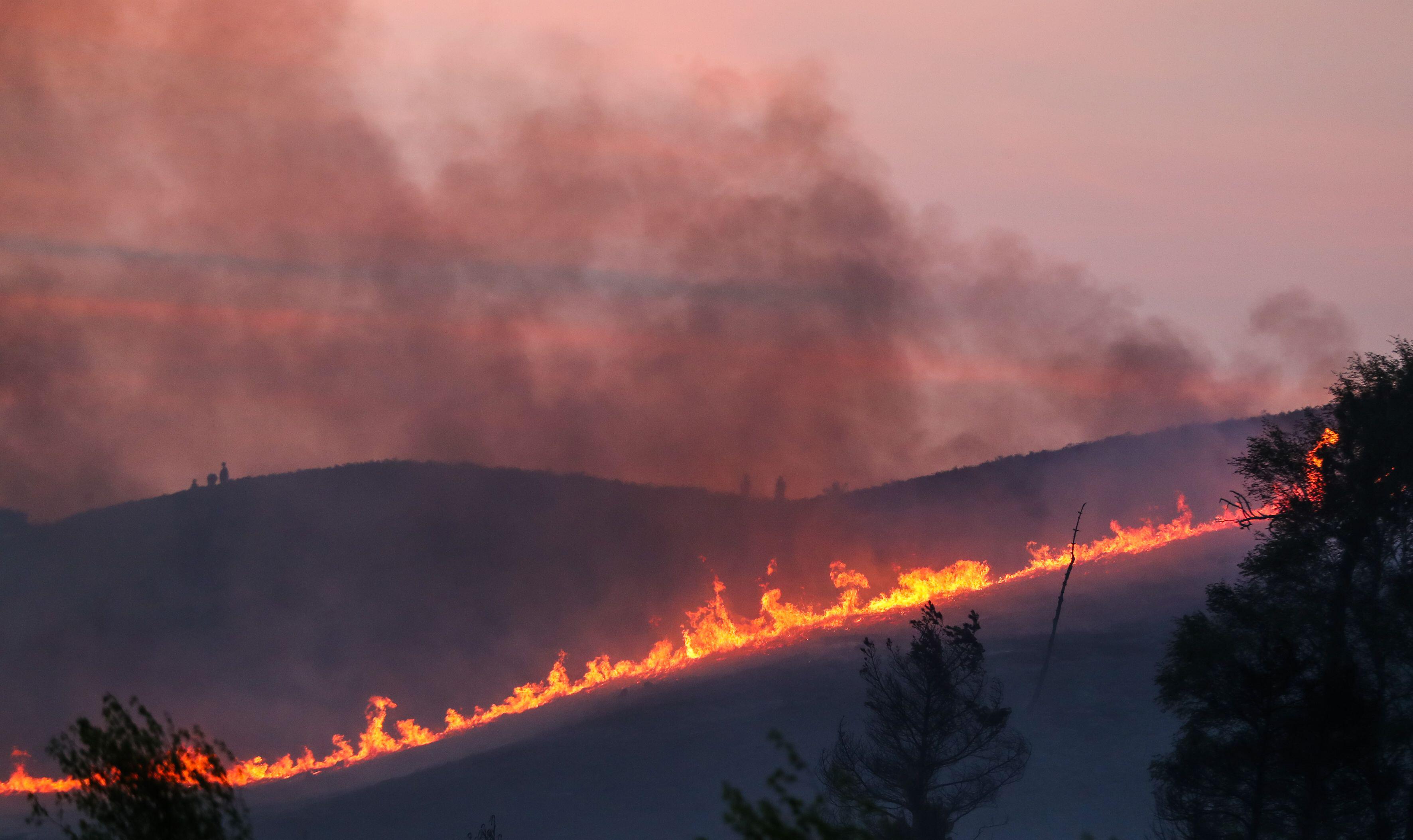 First amber wildfire alert of 2024 issued for Dorset and Wiltshire ...