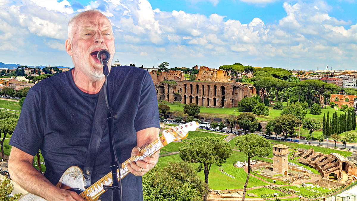 David Gilmour announces concerts at historic Roman chariot-racing stadium