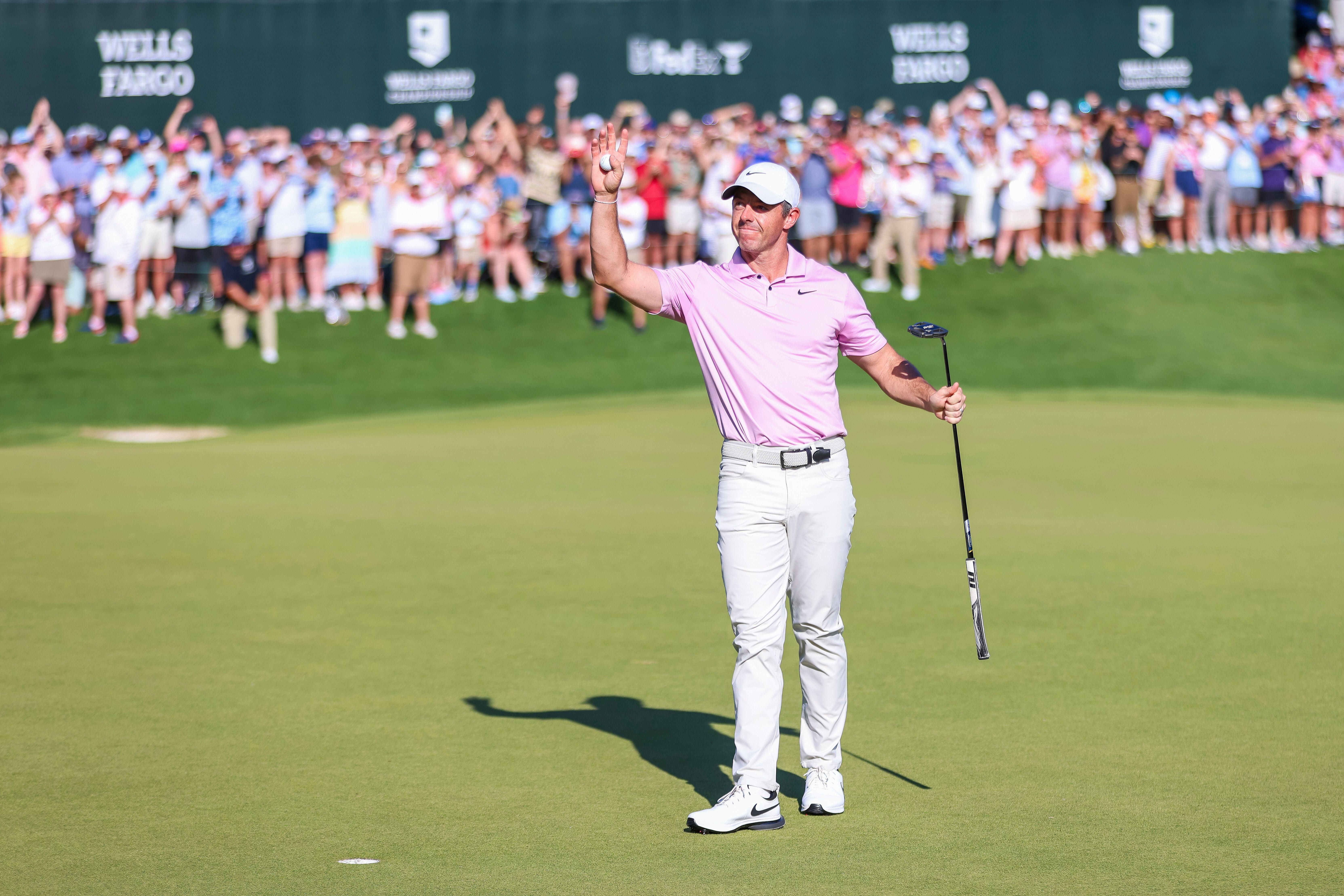Rory McIlroy wins fourth career Wells Fargo Championship