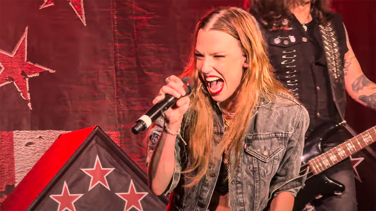 Watch Lzzy Hale nail '18 and Life' and 'Youth Gone Wild' fronting Skid Row