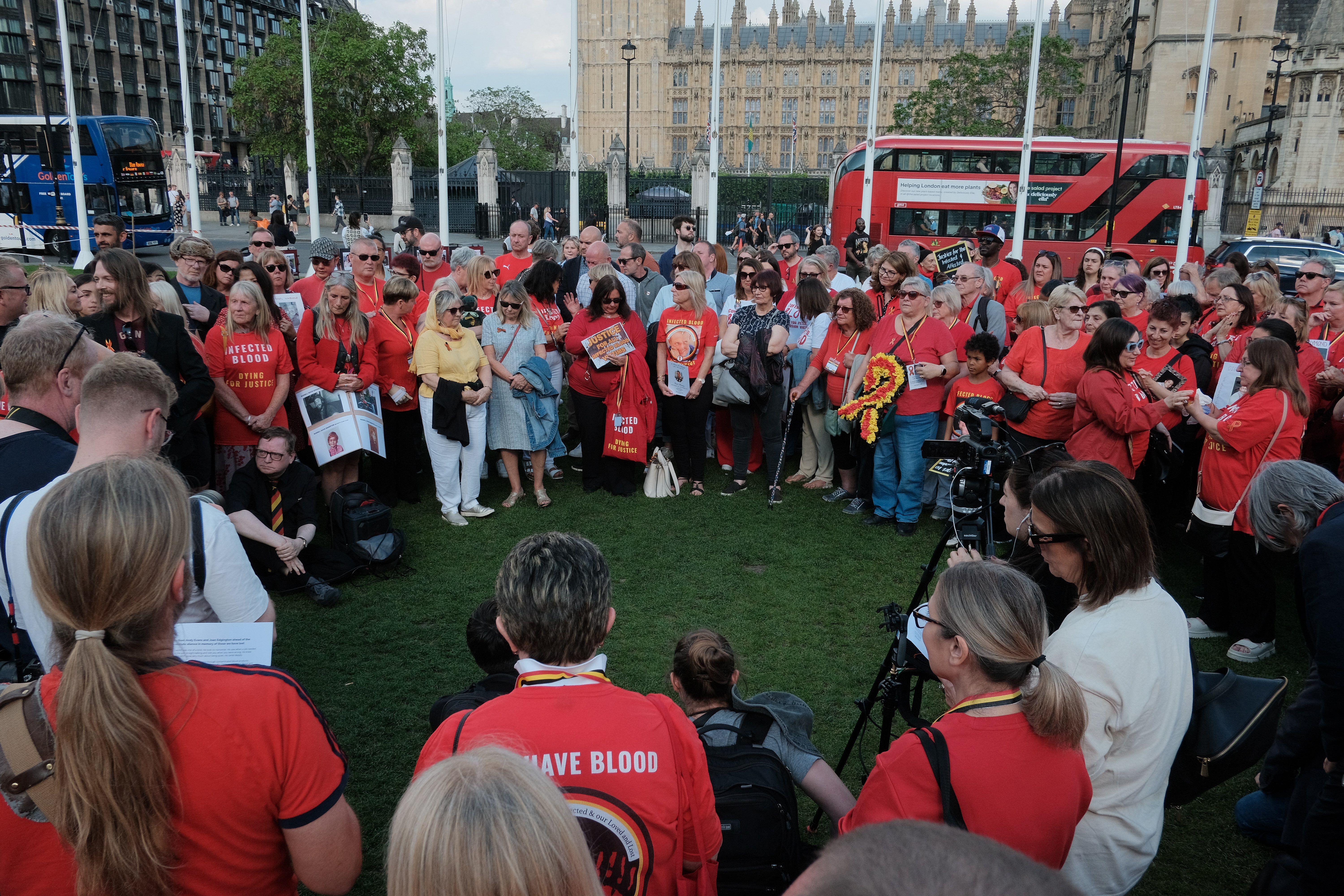 The Infected Blood Scandal is described as a national disgrace