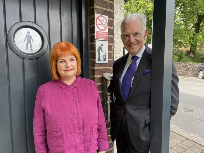 Men's toilets upgraded to support prostate cancer campaign