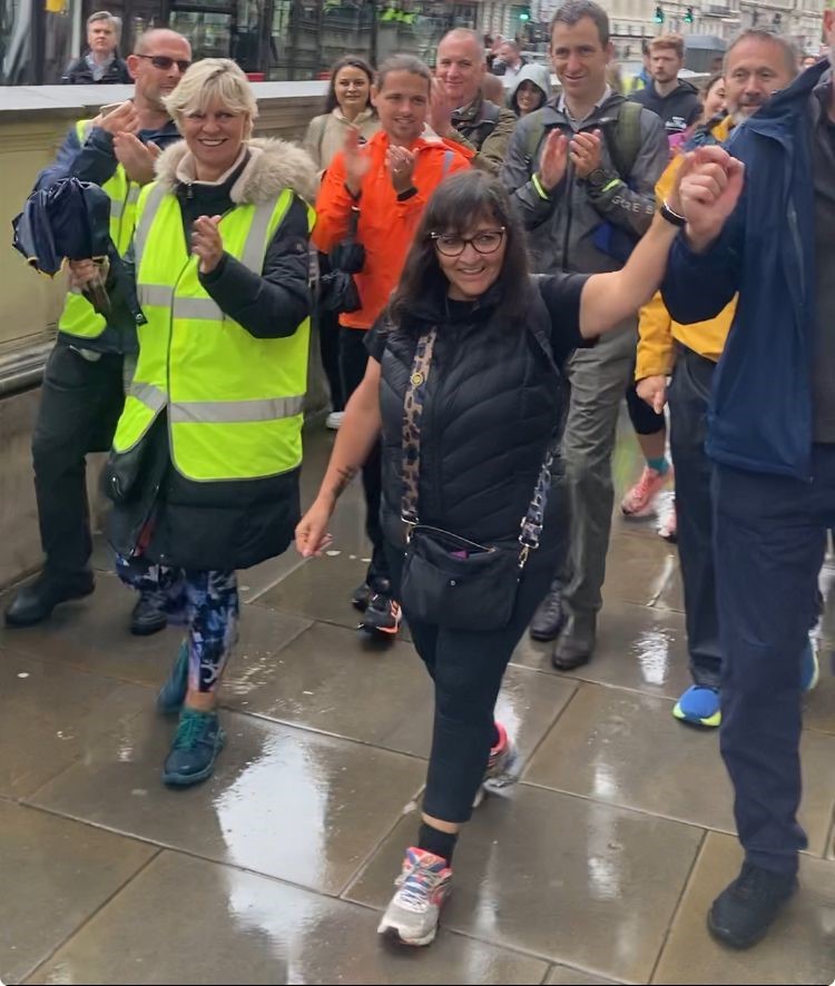 Figen Murray completes walk to Downing Street on anniversary of ...