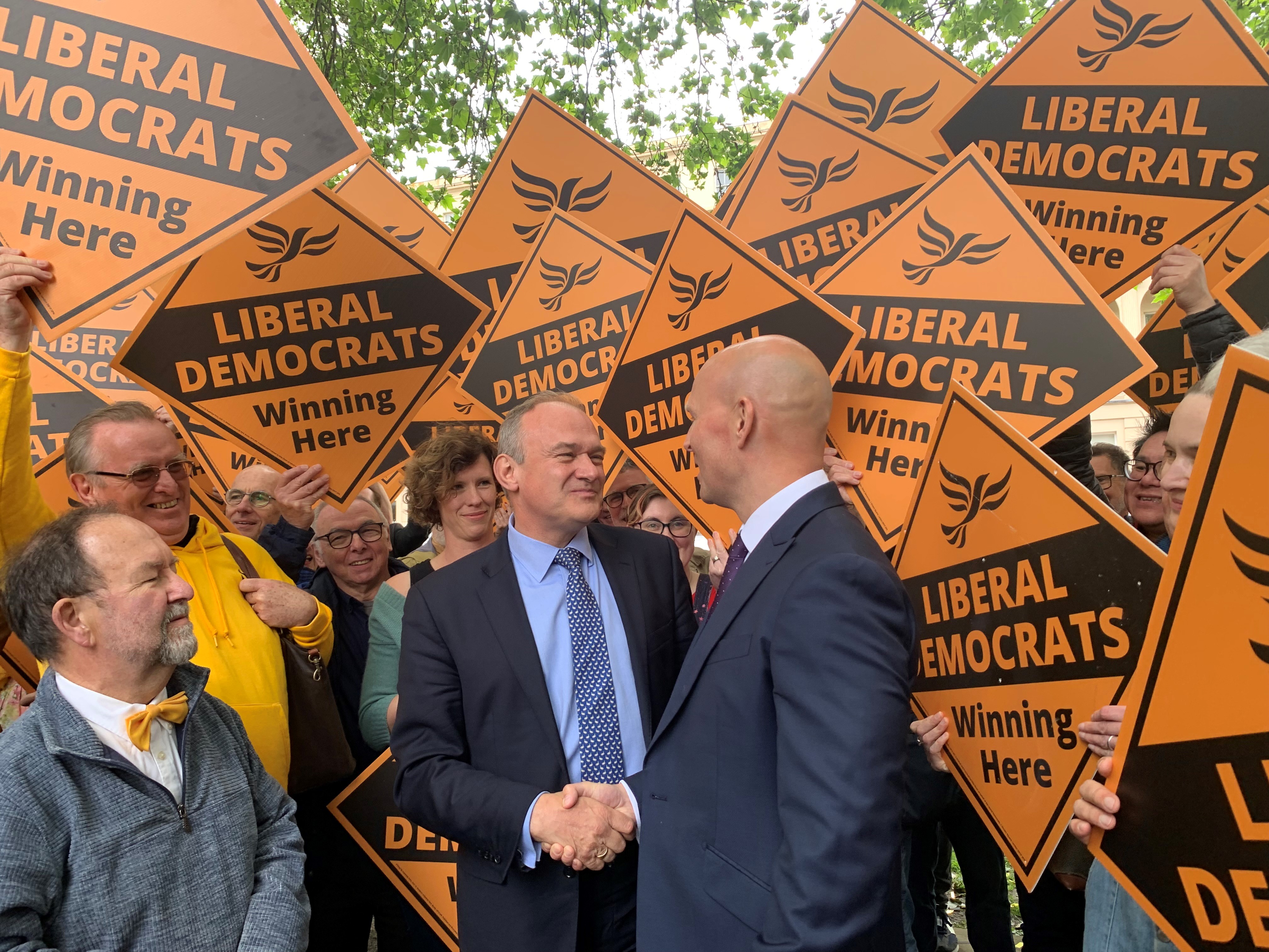 Sir Ed Davey launches the Liberal Democrat election campaign