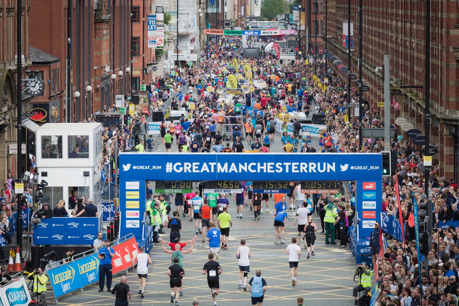 Thousands to take part in Great Manchester Run | News - Hits Radio ...