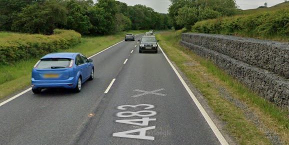 Motorcyclist dies after crash with car in Powys