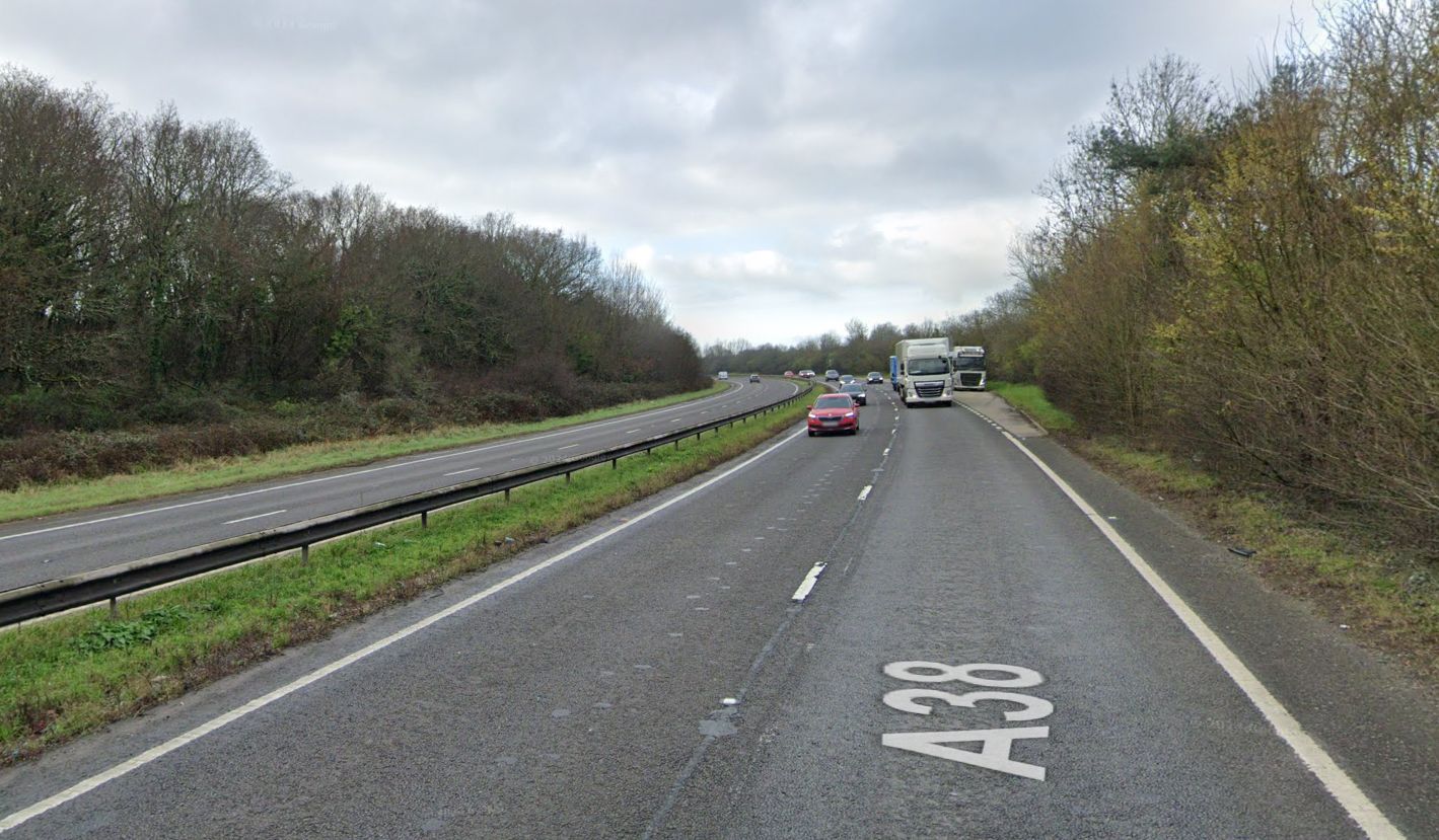 A38 closed as woman dies in following fatal traffic collision