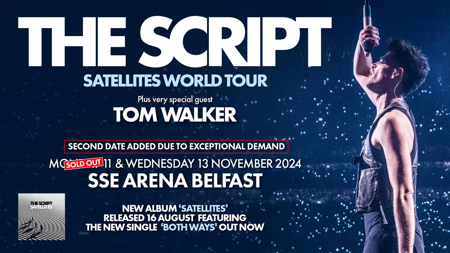 The Script add second date in Belfast due to exceptional demand