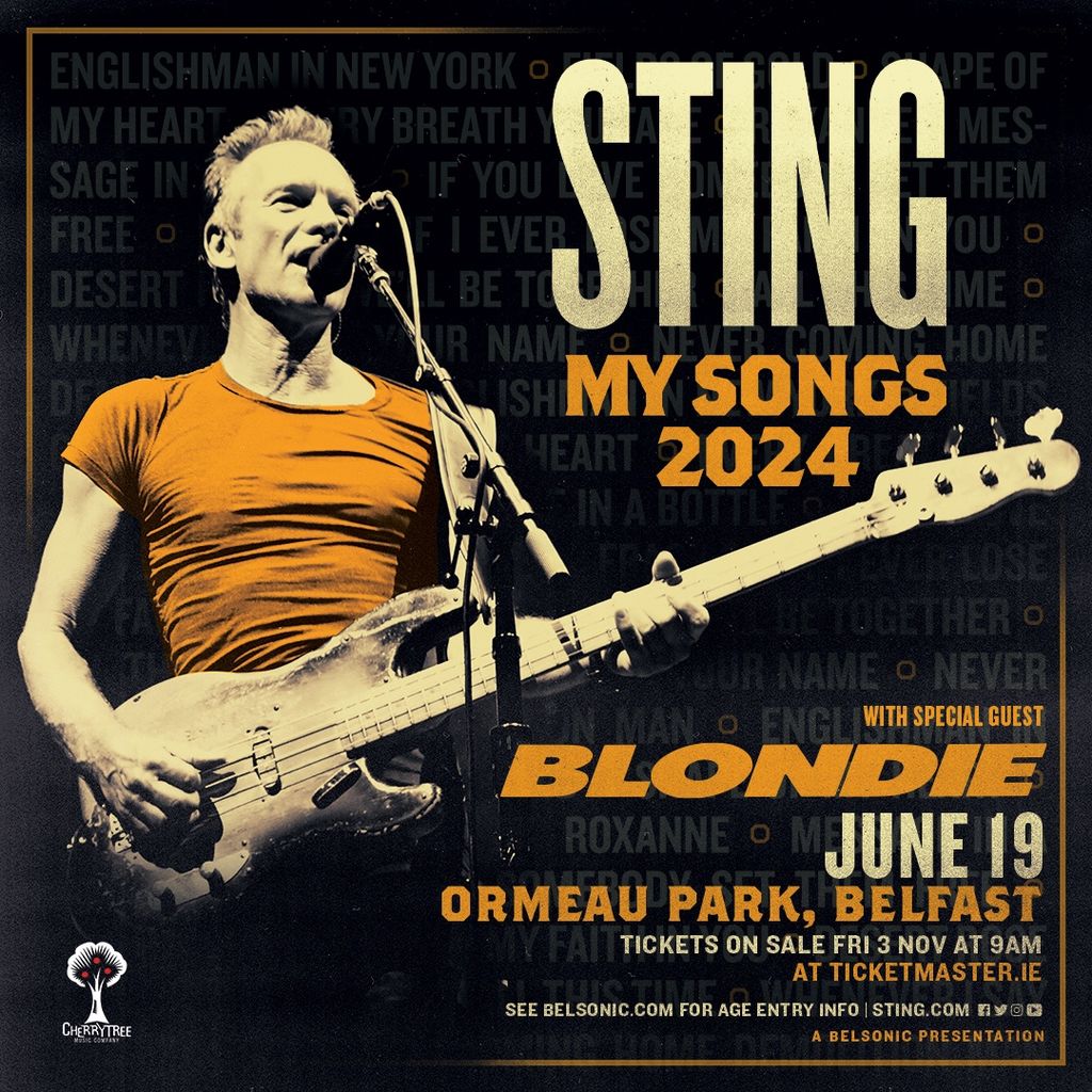 Sting at Belsonic 2024: Everything You Need To Know | Gigs Nightlife ...