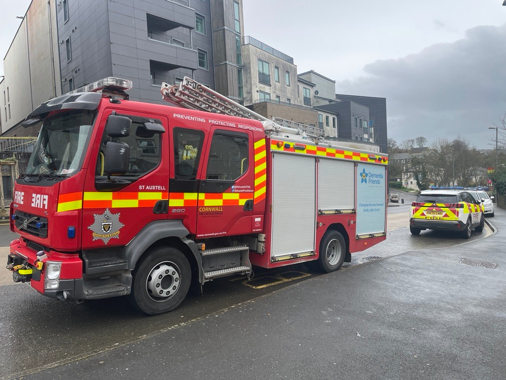 Fire breaks out at industrial unit in Devoran overnight