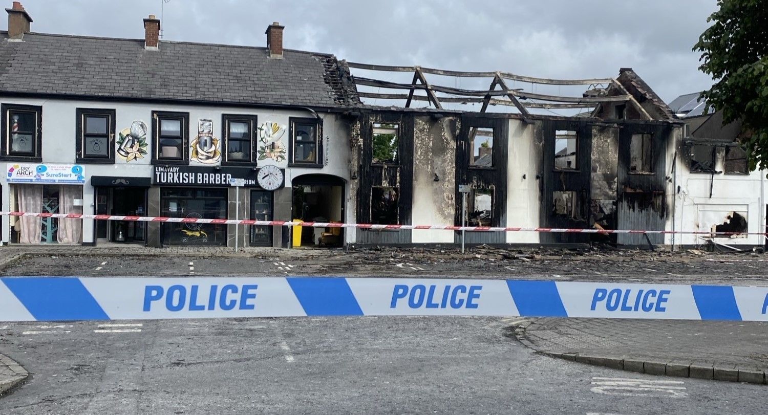 Limavady: 12 year old boy arrested on suspicion of arson and then bailed