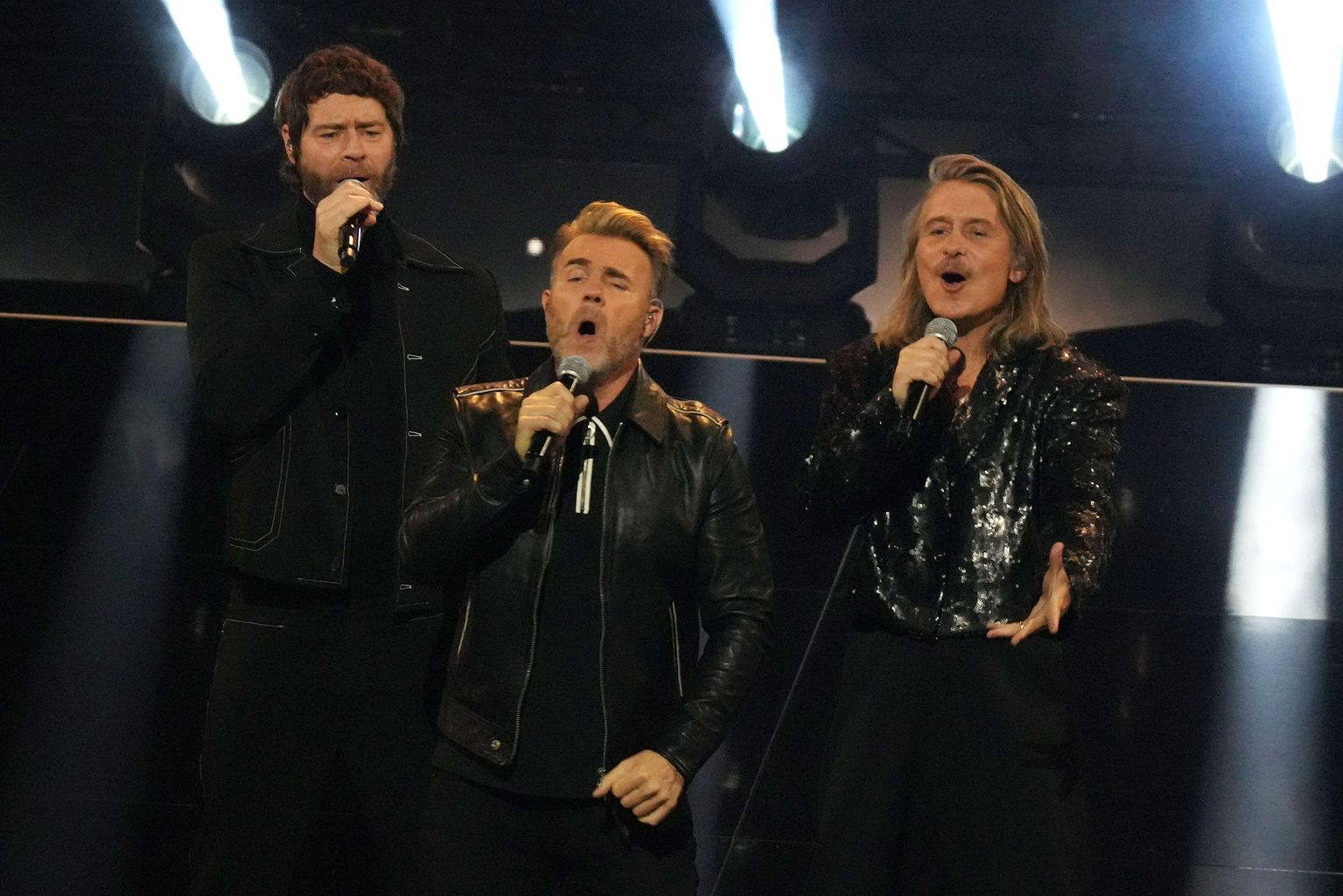 Take That perform in Swansea