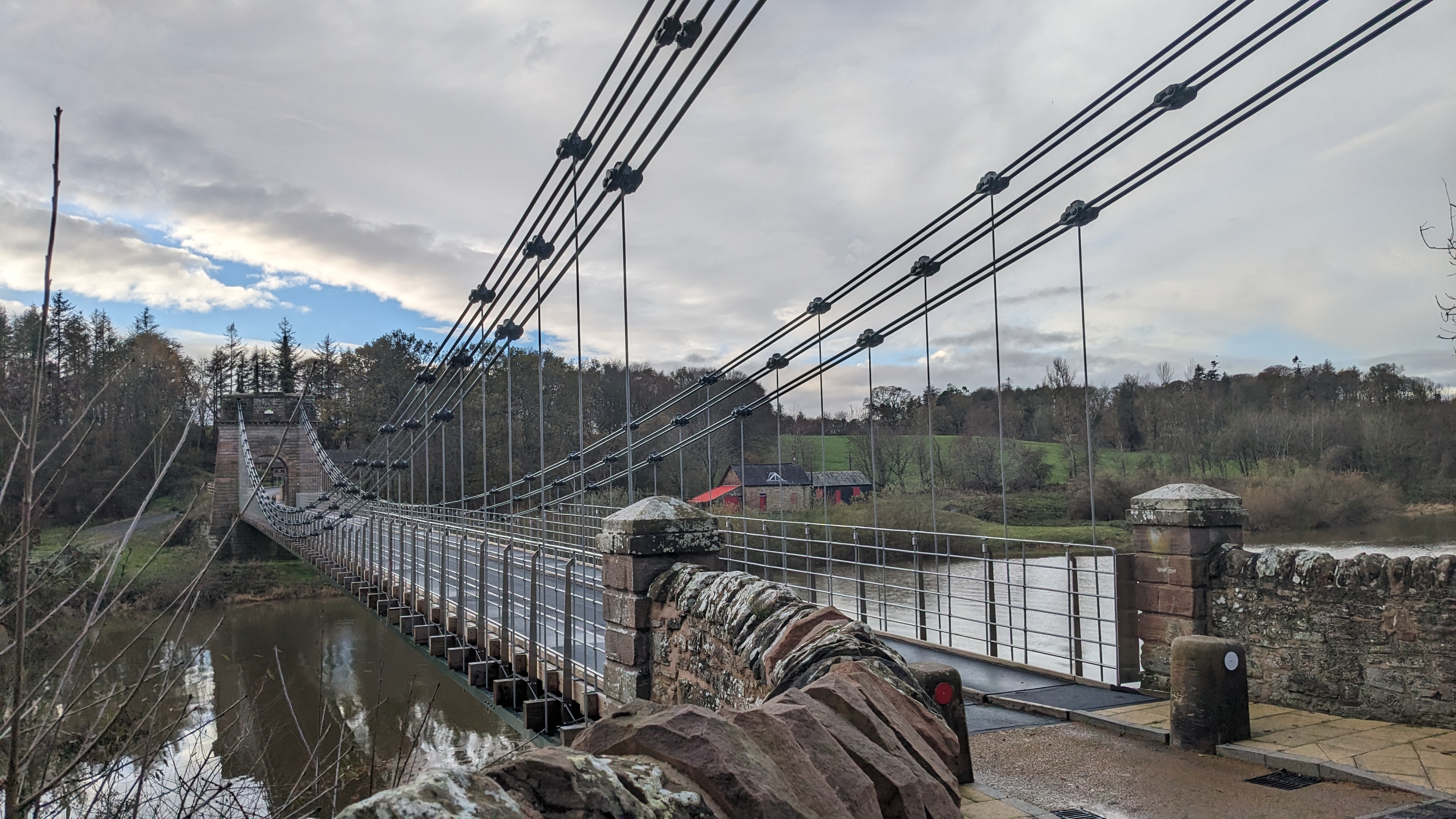 Union Chain Bridge closes after inspection finds 'manufacturing issue'