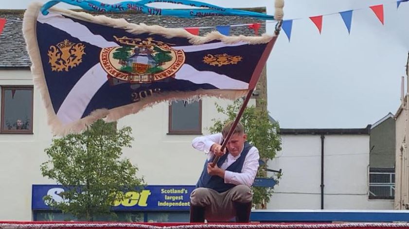 Selkirk Common Riding: Standard Bearer reflects on 'emotional day'