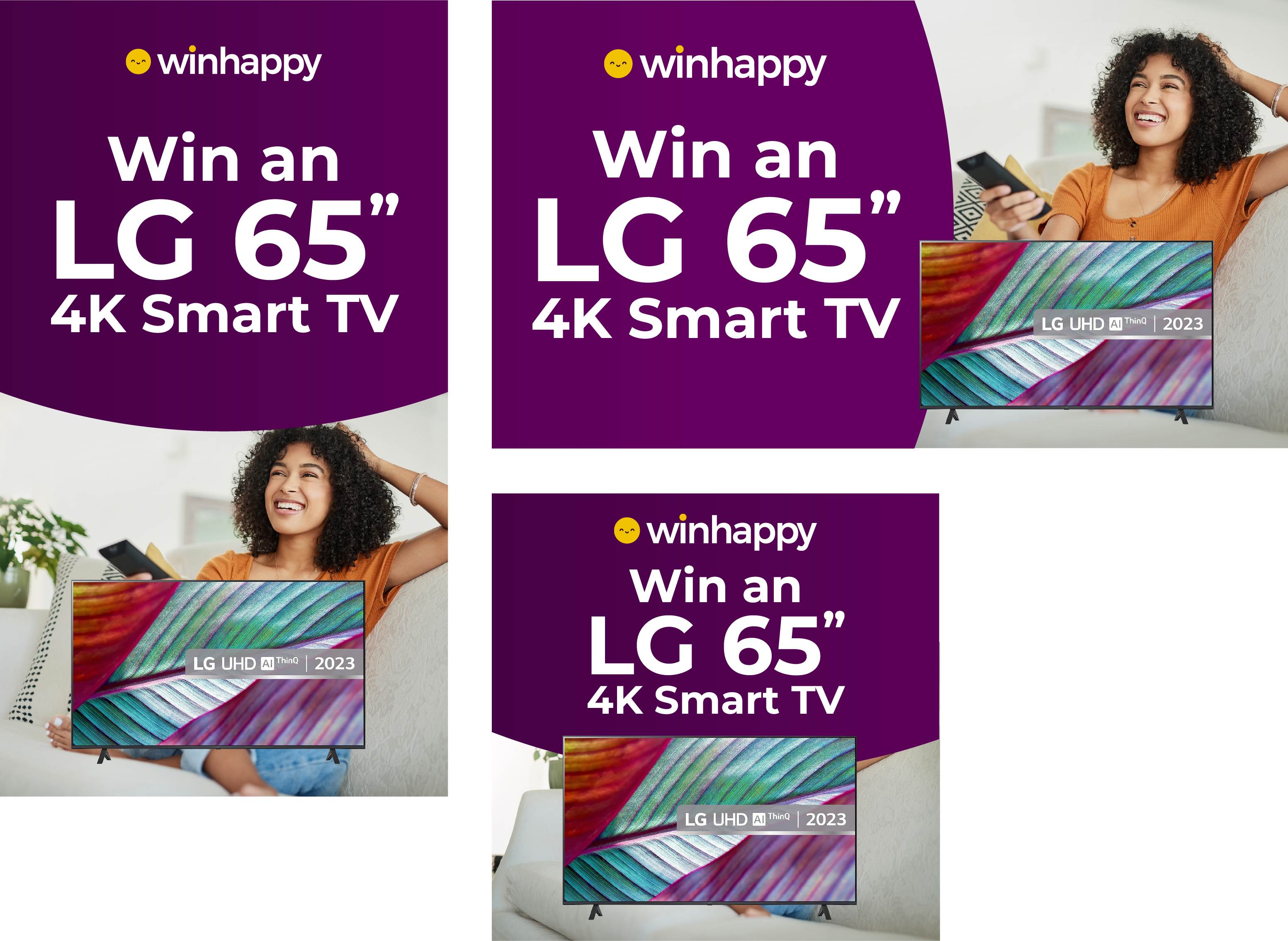 Win an LG LED 65" 4K Smart TV | Win - Tay FM