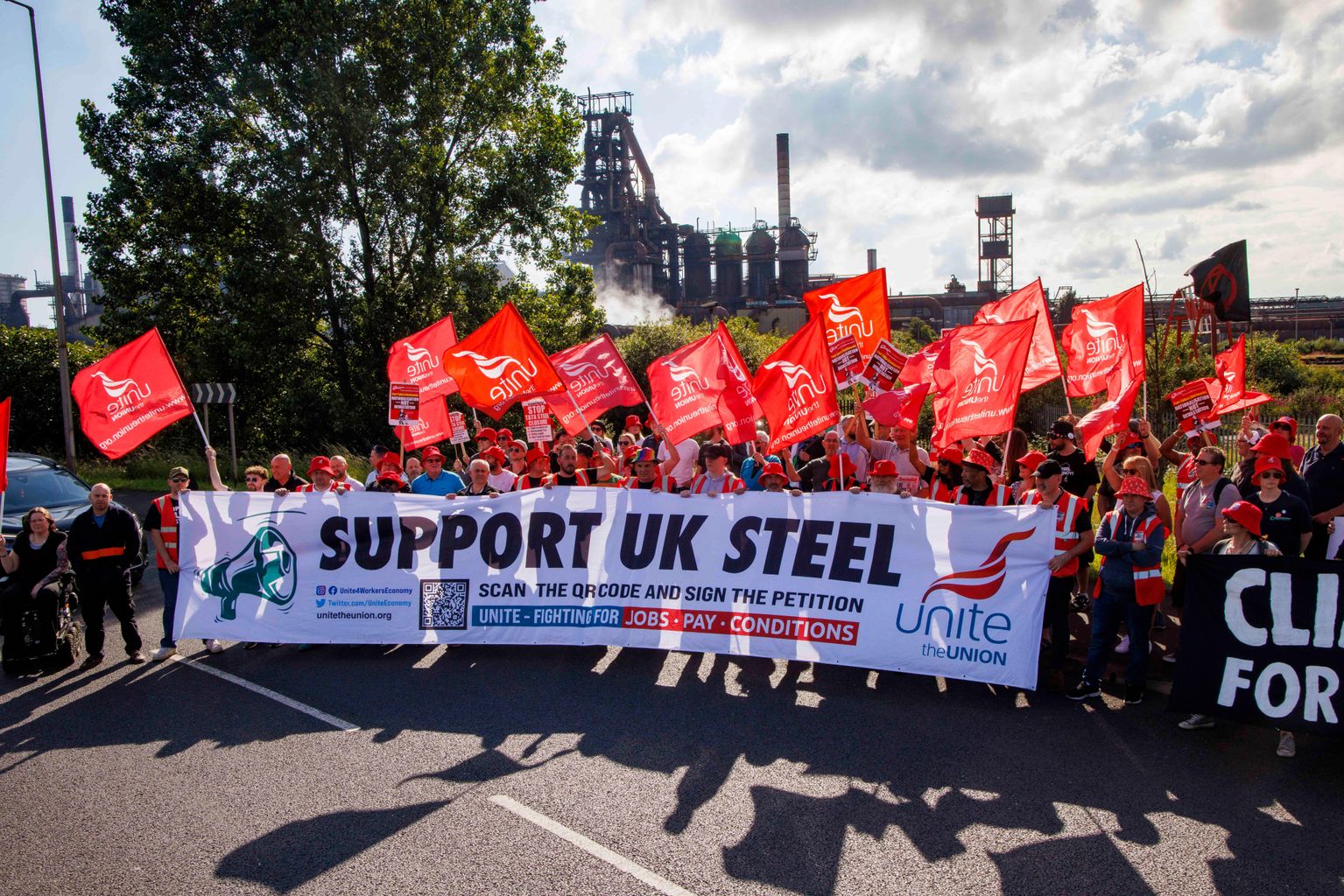 Workers at steel giant Tata launch work to rule and overtime ban | News ...