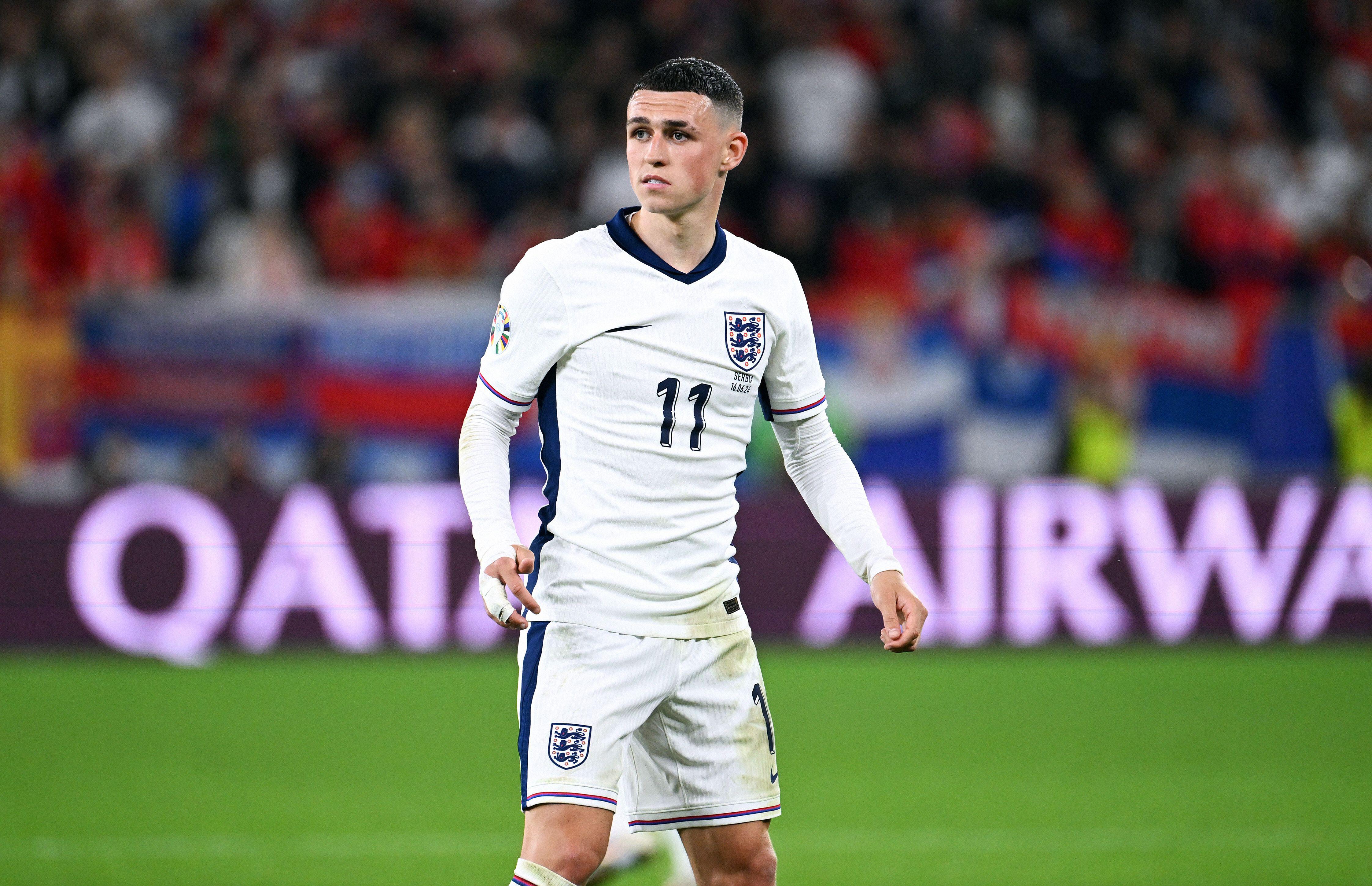 Phil Foden leaves England Euros squad temporarily