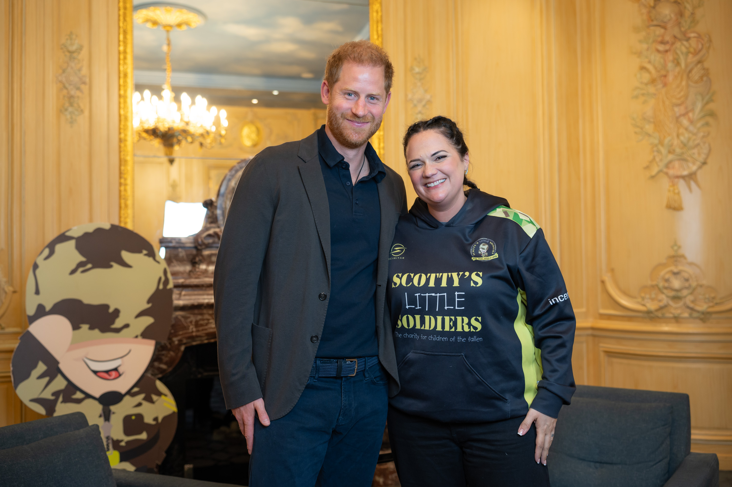 Harry meets with King's Lynn charity boss to share words of wisdom on ...