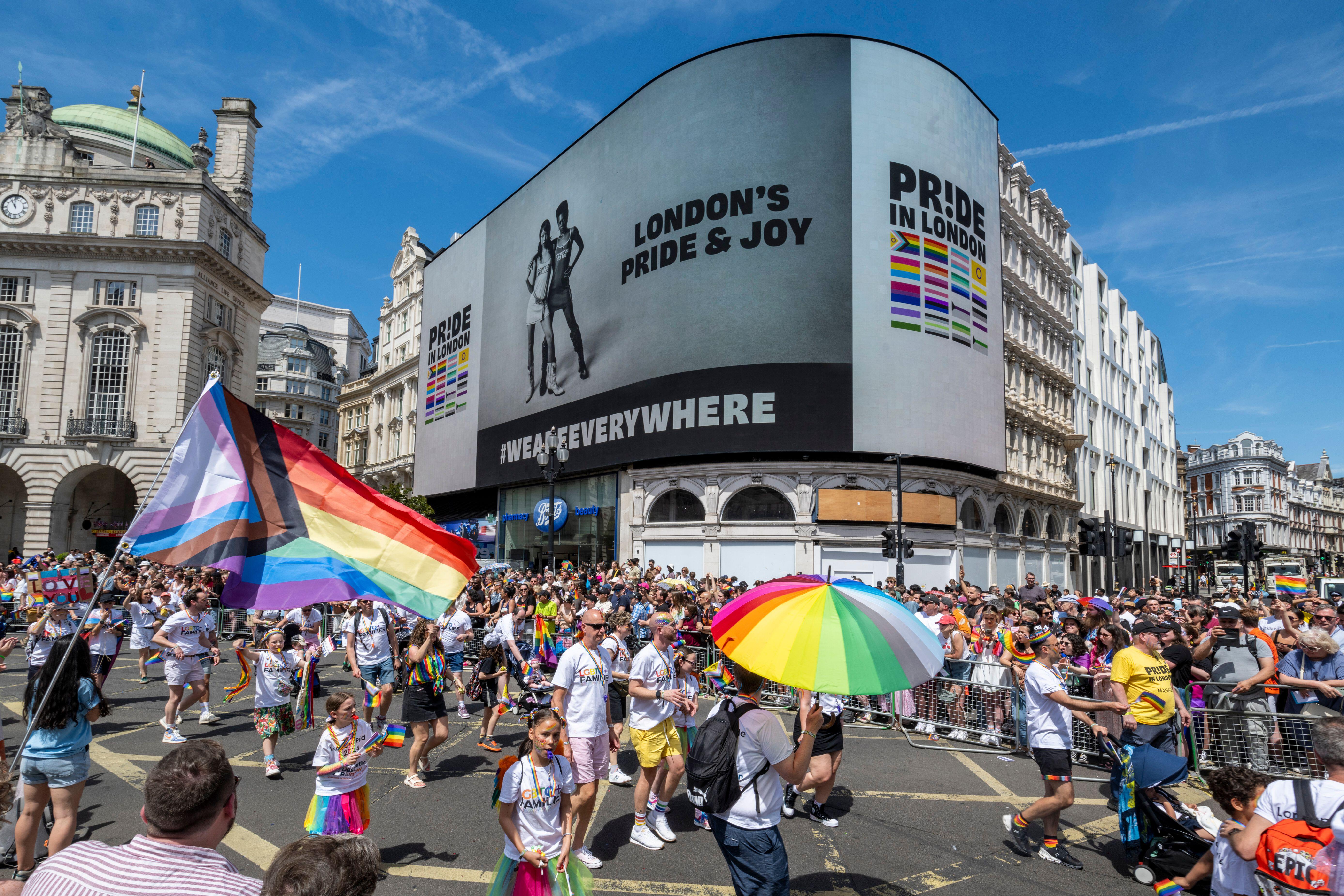 Thousands come out to celebrate London Pride as Pride Month closes