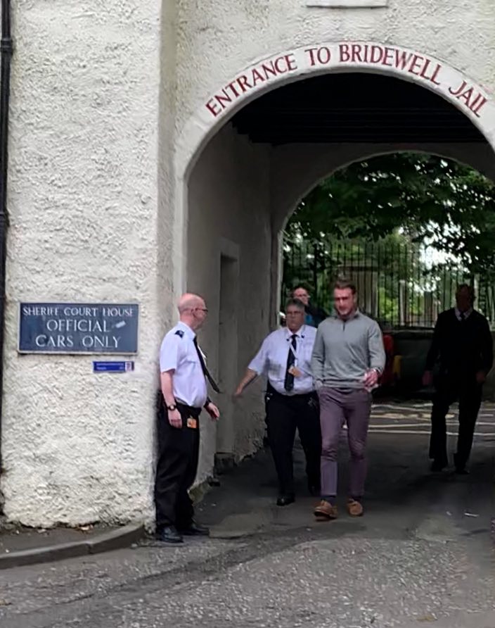 'Unpleasant messages': Former Scotland captain spends night in police ...