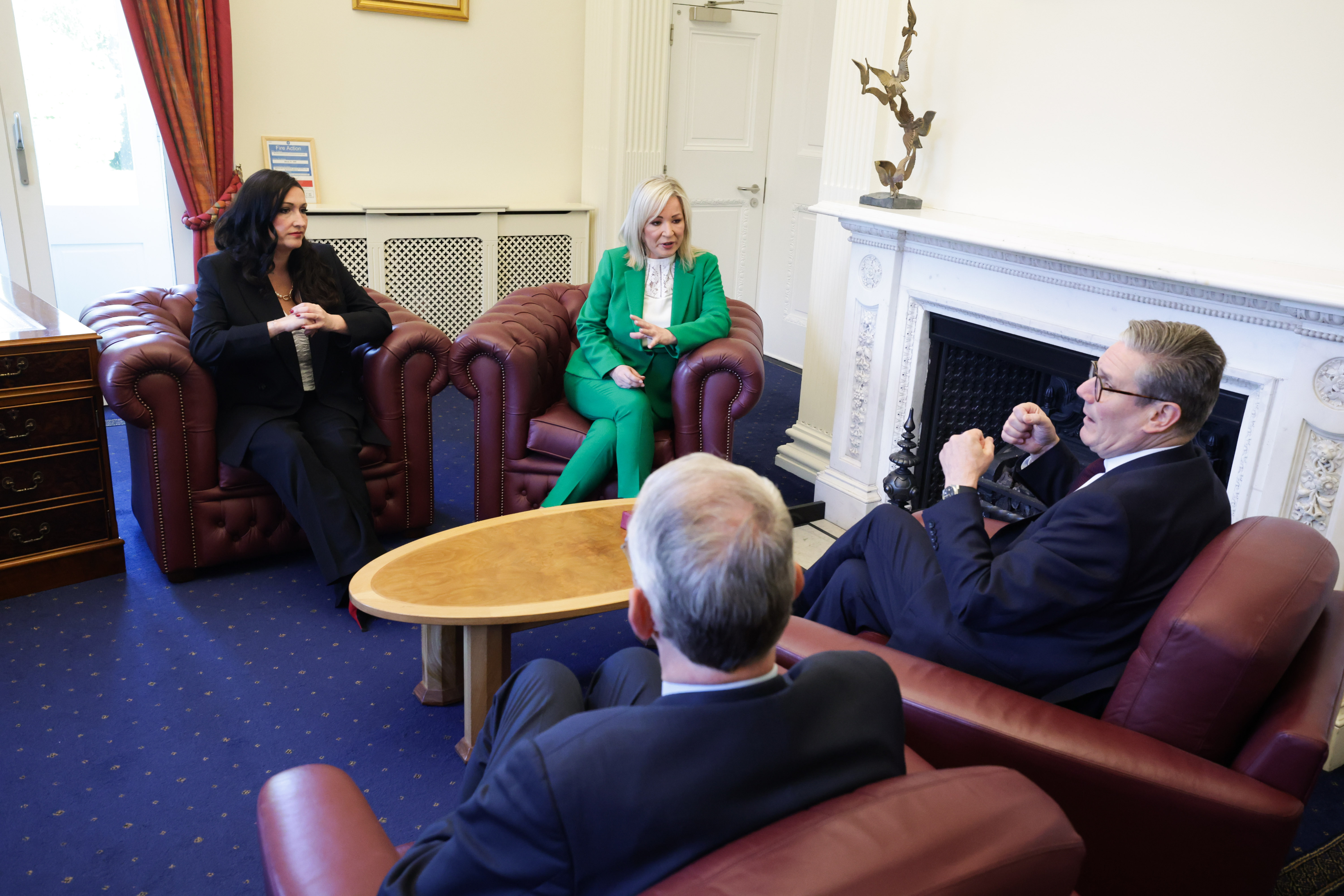 Sir Keir Starmer in Northern Ireland for first visit as Prime Minister