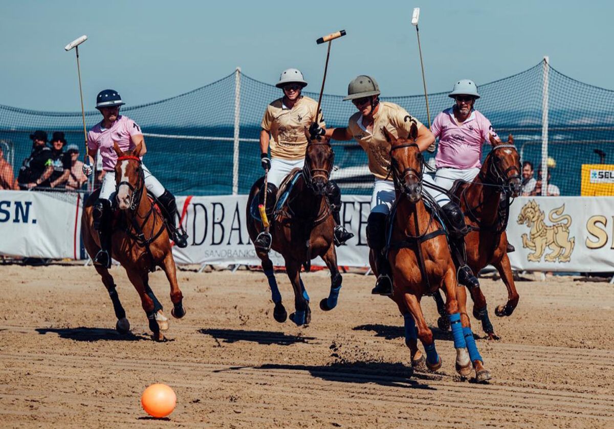 World’s biggest beach polo competition gets underway in Dorset