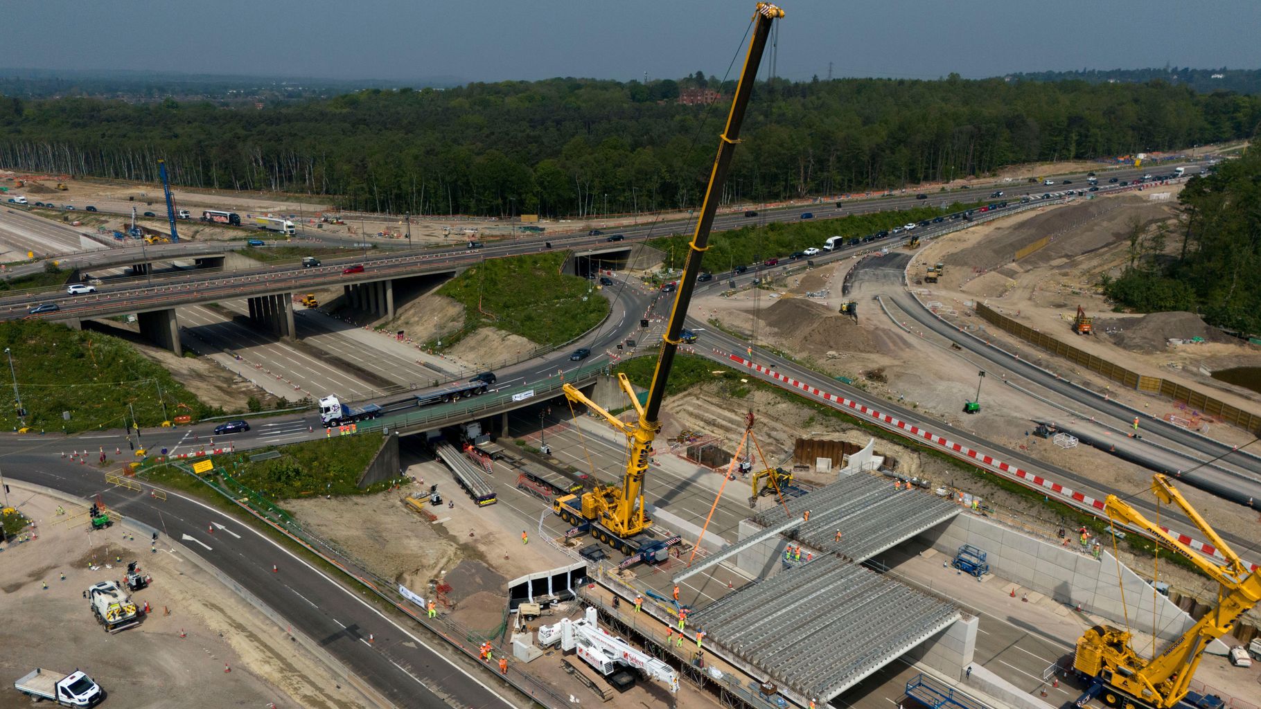 M25 to close for a third time all weekend in Surrey