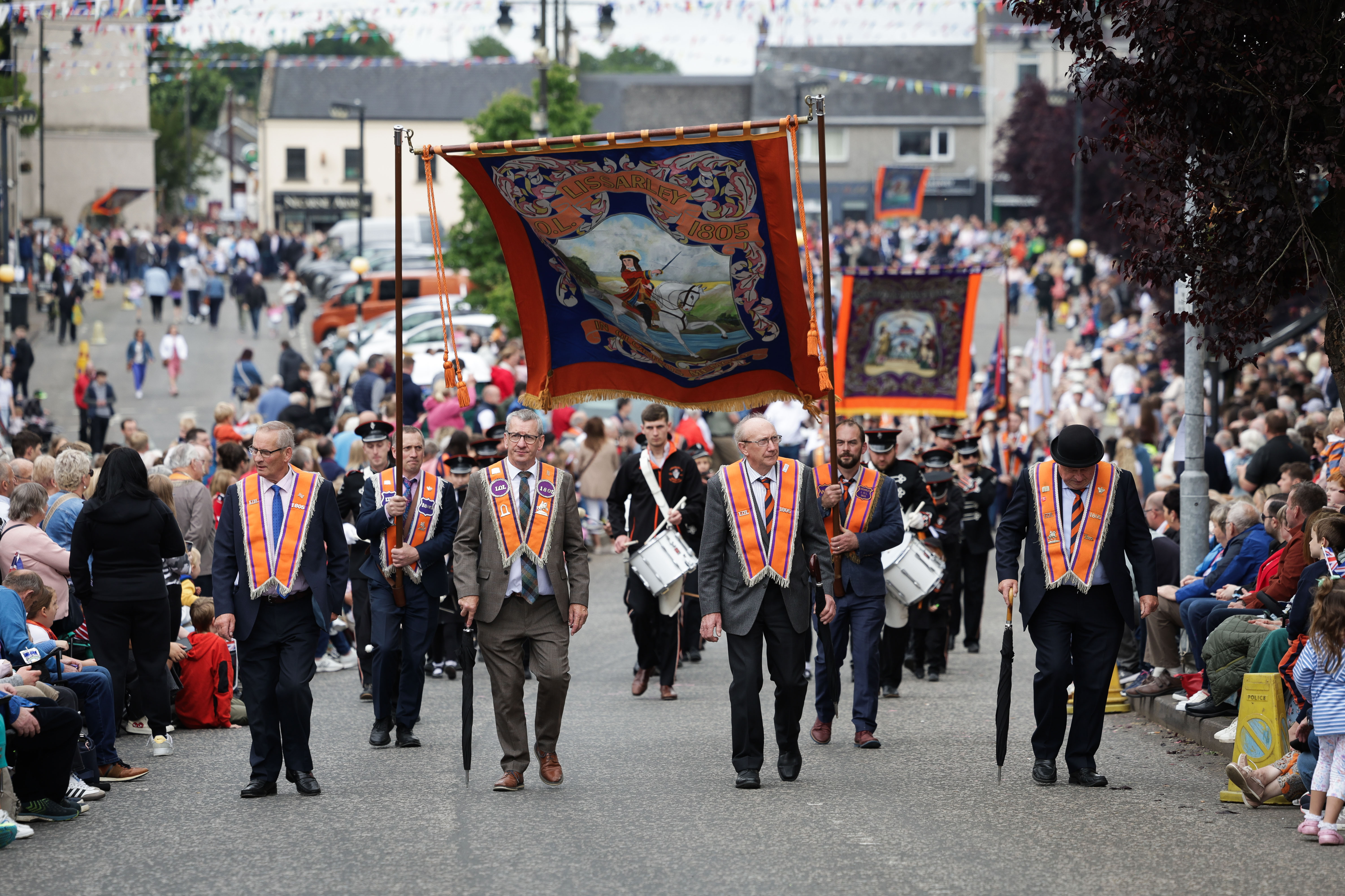 Twelfth Orange Order parades take place across Northern Ireland