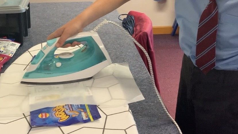 Children at a Sleaford primary are turning empty crisp packets into ...