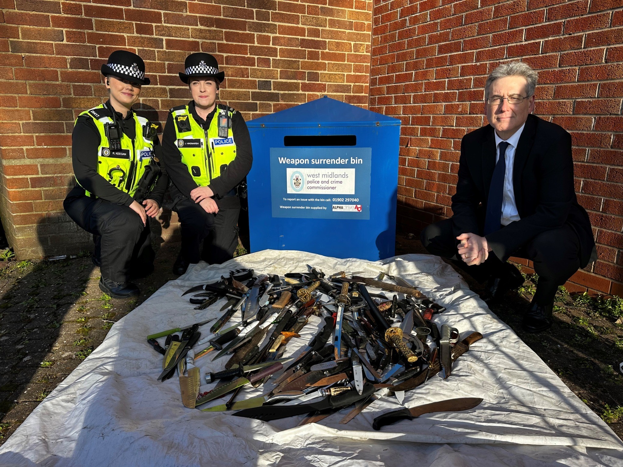 Over 1,000 knives taken off the streets across the West Midlands