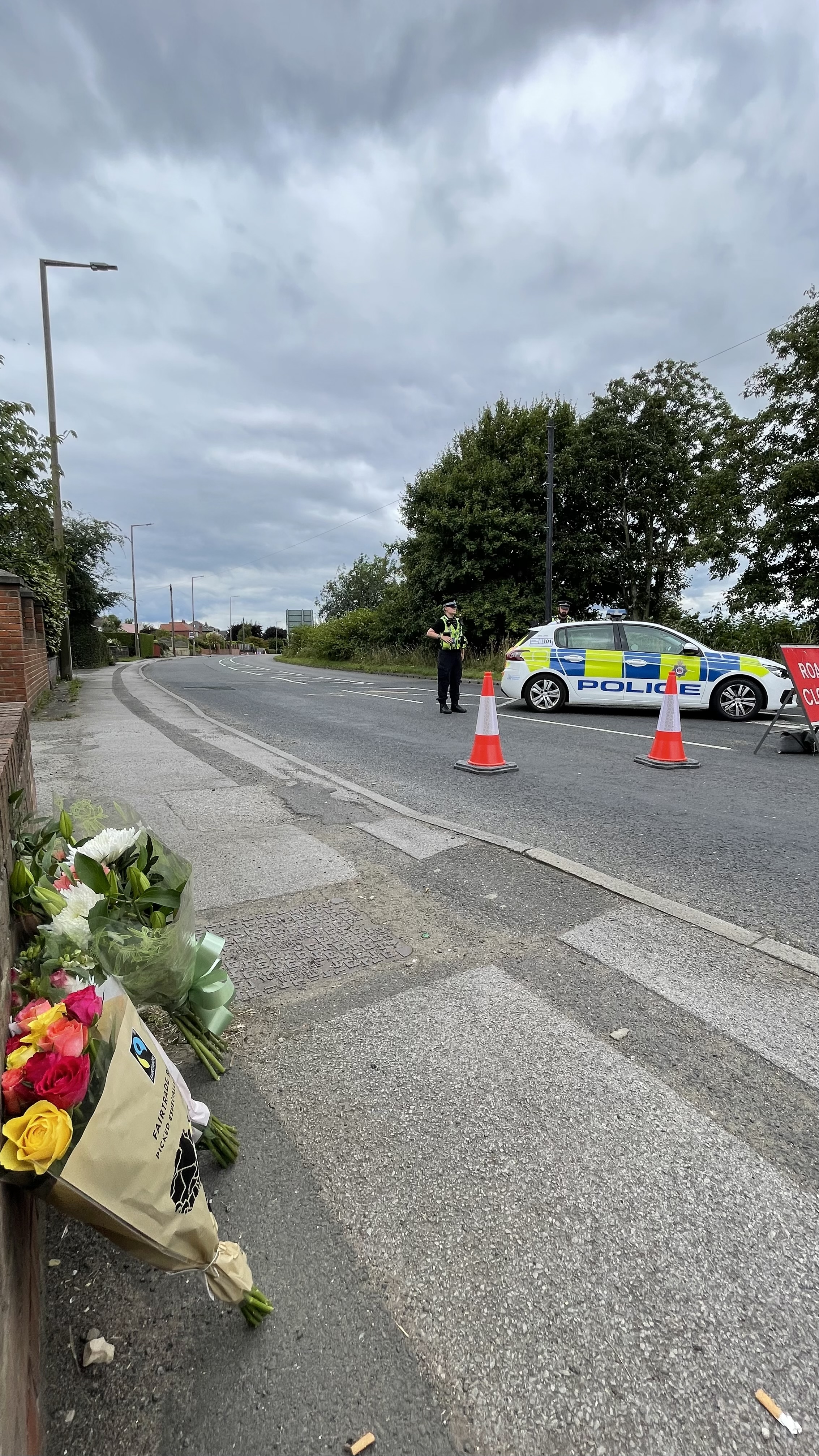 Couple who died in A61 crash named locally as Shane Roller and Shannen ...