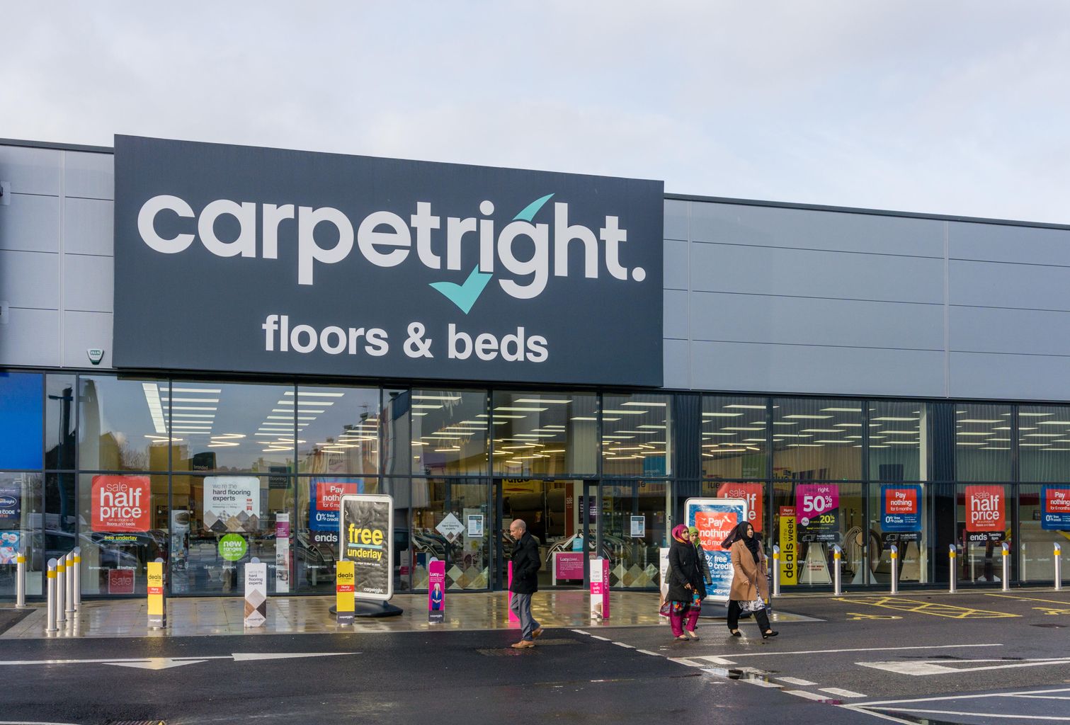 Carpetright stores to close in Northamptonshire