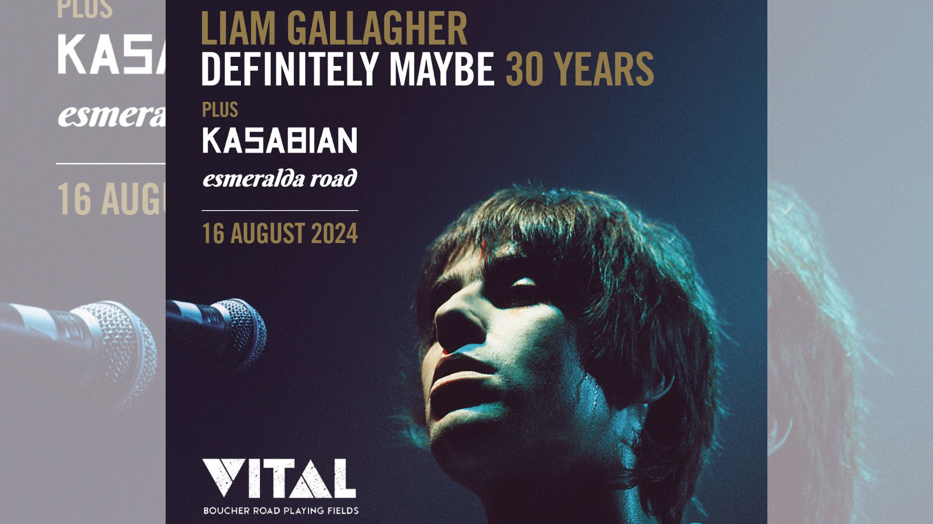 Belfast band Esmeralda Road to support Liam Gallagher at VITAL | Gigs ...