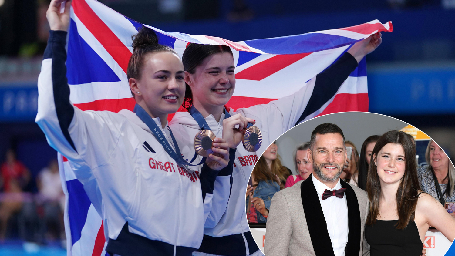 Fred Sirieix expresses pride as daughter wins Bronze medal for Team GB