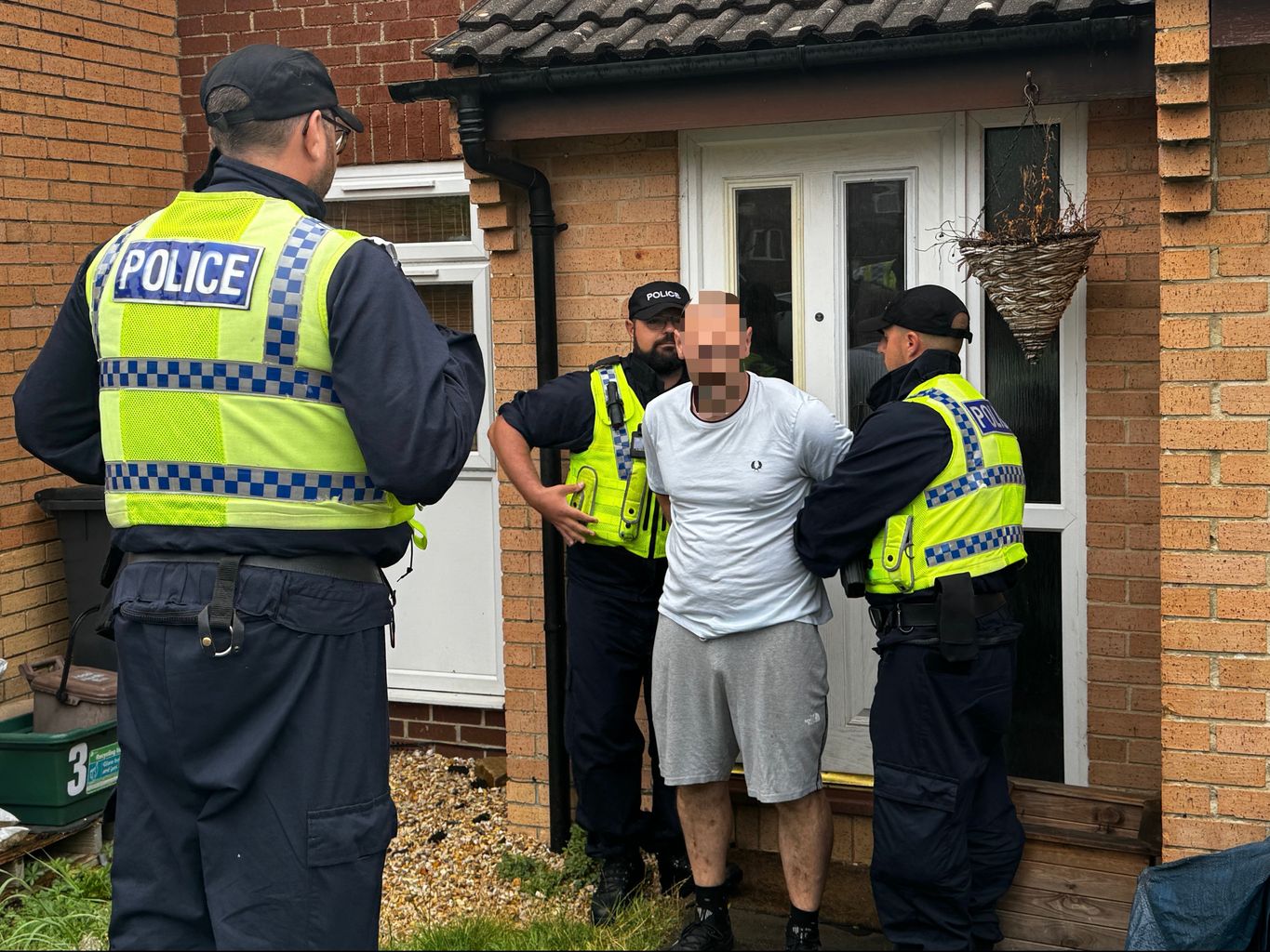 Man arrested on suspicion of violent disorder after Weymouth demonstration